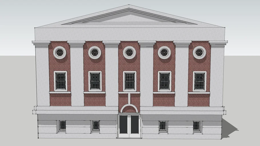 EMU Fictitious Satellite Campus Building-Logistics House | 3D Warehouse