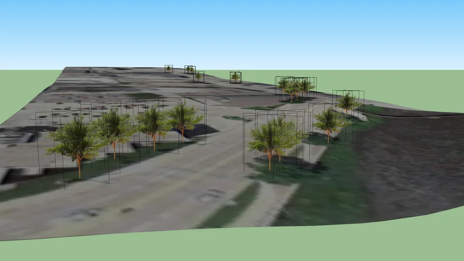 9th Street Landscape | 3D Warehouse