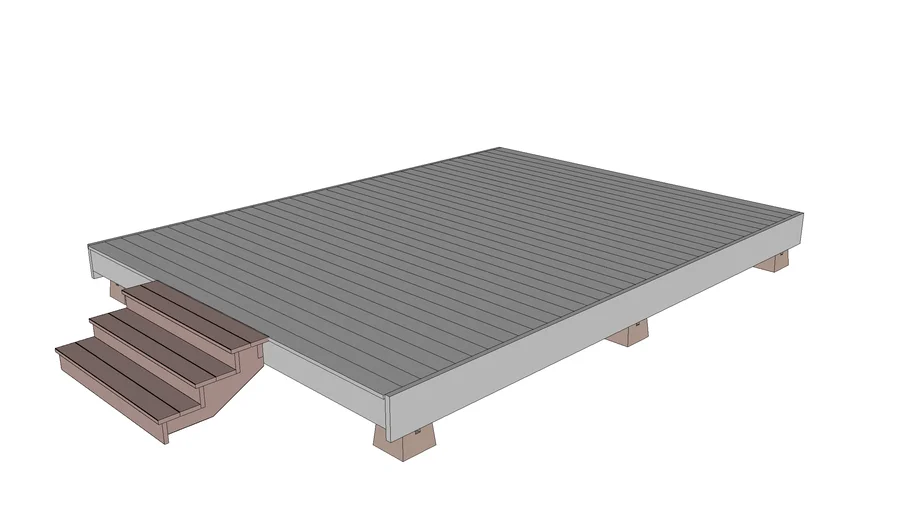 morgan floating deck | 3D Warehouse