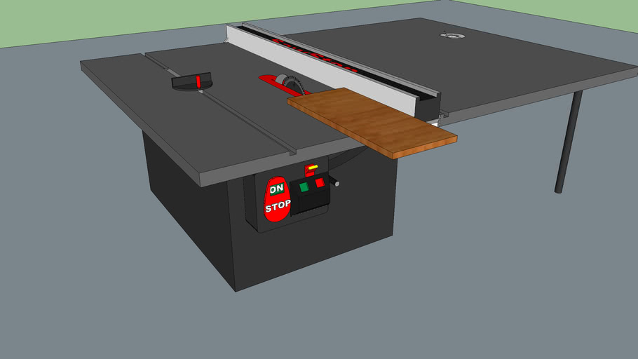SawStop Tablesaw | 3D Warehouse