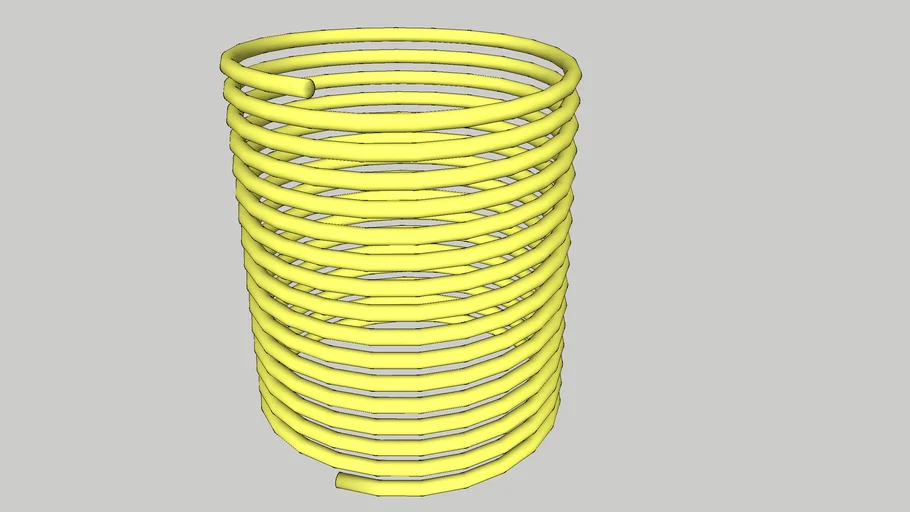 Industrial spring | 3D Warehouse