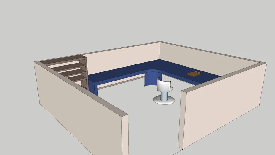 Cubicle | 3D Warehouse