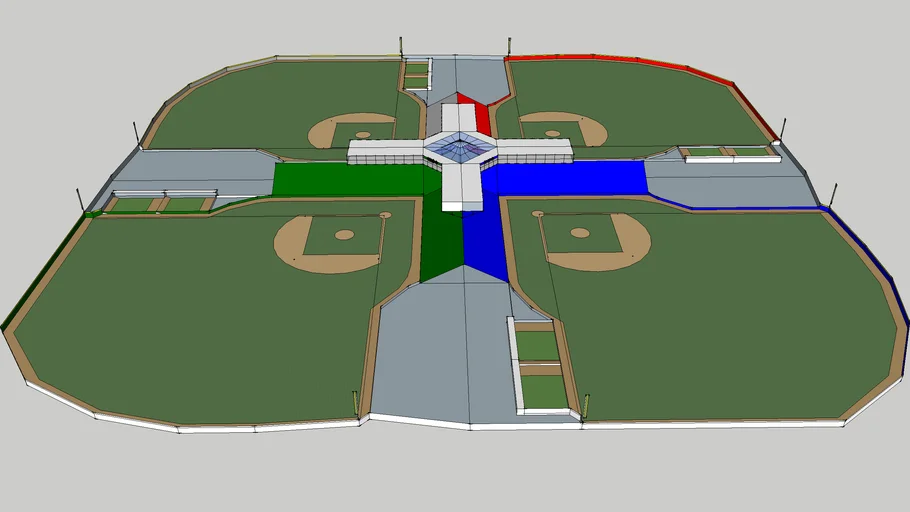 Baseball Tournament Complex | 3D Warehouse