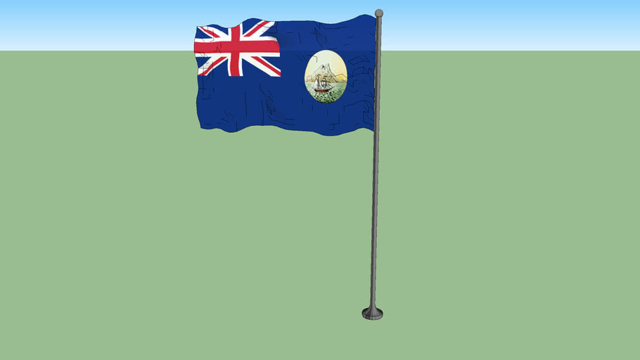 Flag of Labuan (1912-1946) | 3D Warehouse