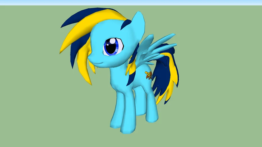 Storm (LonelyWolfCore's OC) (My Little Pony) | 3D Warehouse