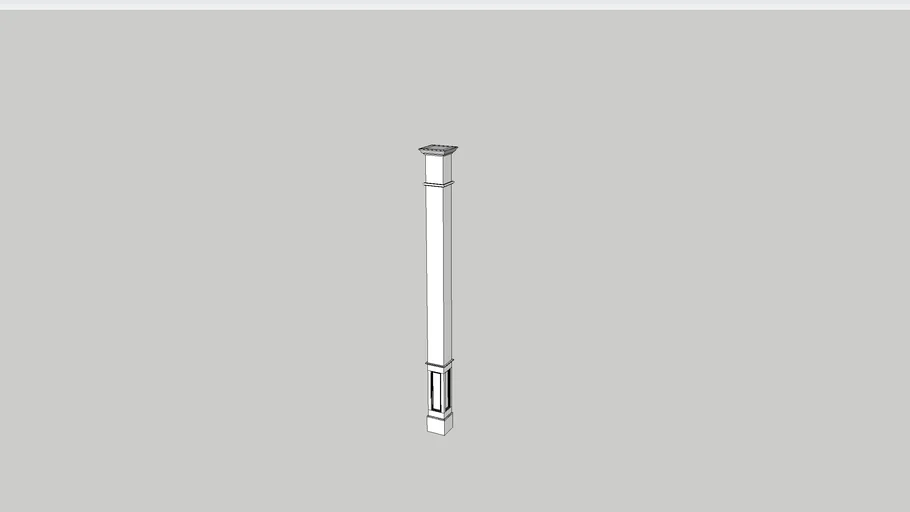 Decorative Pillar | 3D Warehouse
