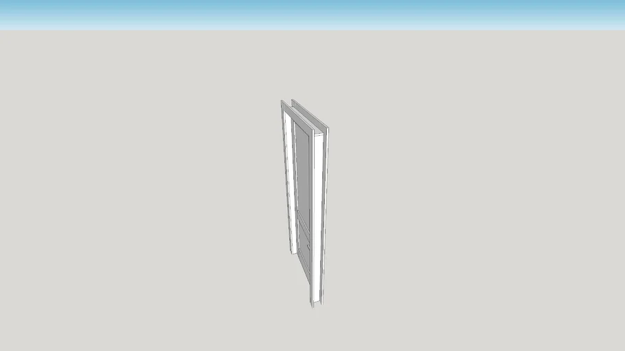 Dynamic Interior Door with Trim options | 3D Warehouse