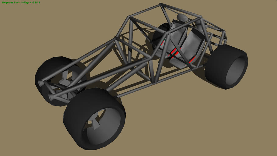 SketchyPhysics 3 RC1 Dune Buggy | 3D Warehouse