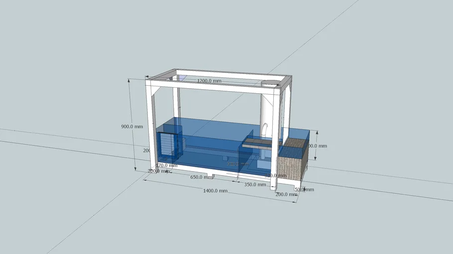 Sump and base | 3D Warehouse