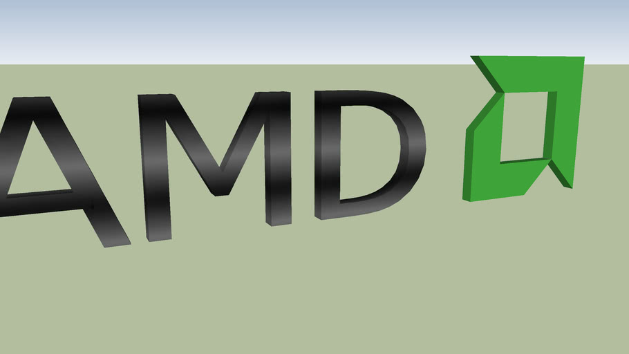 AMD Logo | 3D Warehouse