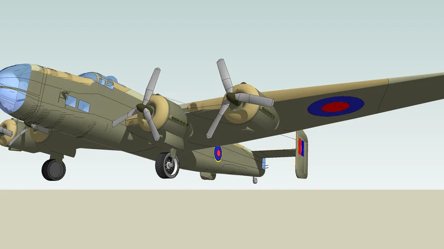 plane WW2 bomber | 3D Warehouse
