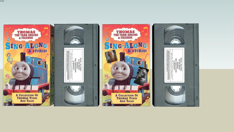 two copies of Sing-Along & Stories VHS | 3D Warehouse