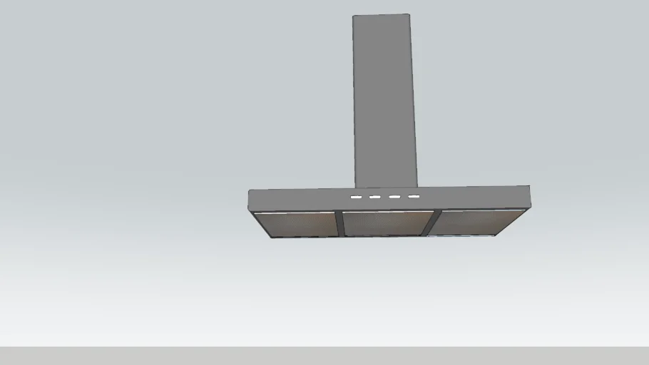 Delonghi Rangehood 90cm | 3D Warehouse