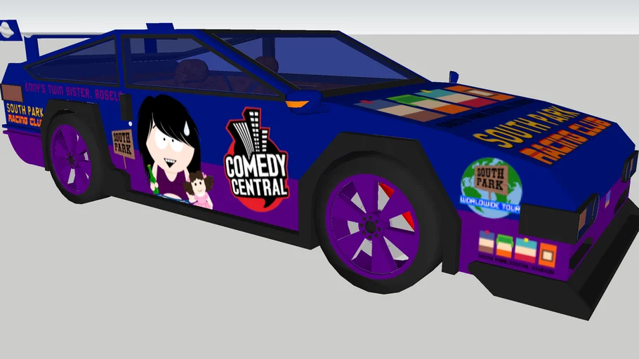 South Park Racing Club Rosela Car | 3D Warehouse