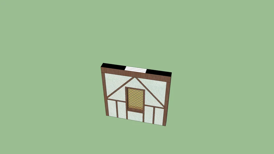 Wall_Tudor_Window | 3D Warehouse