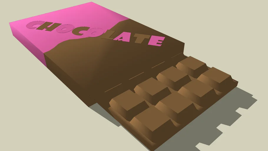 chocolate bar | 3D Warehouse