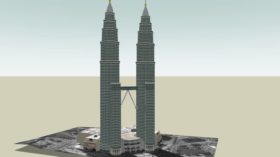 Petronas Towers | 3D Warehouse