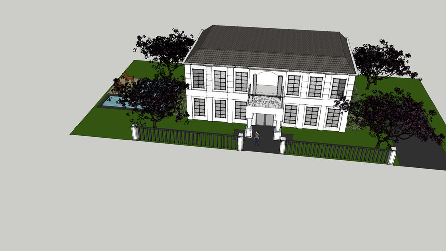 Colonial Mansion | 3D Warehouse