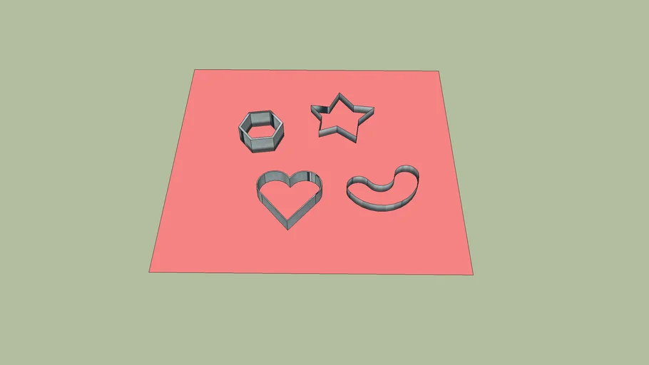 Cast for cake. | 3D Warehouse