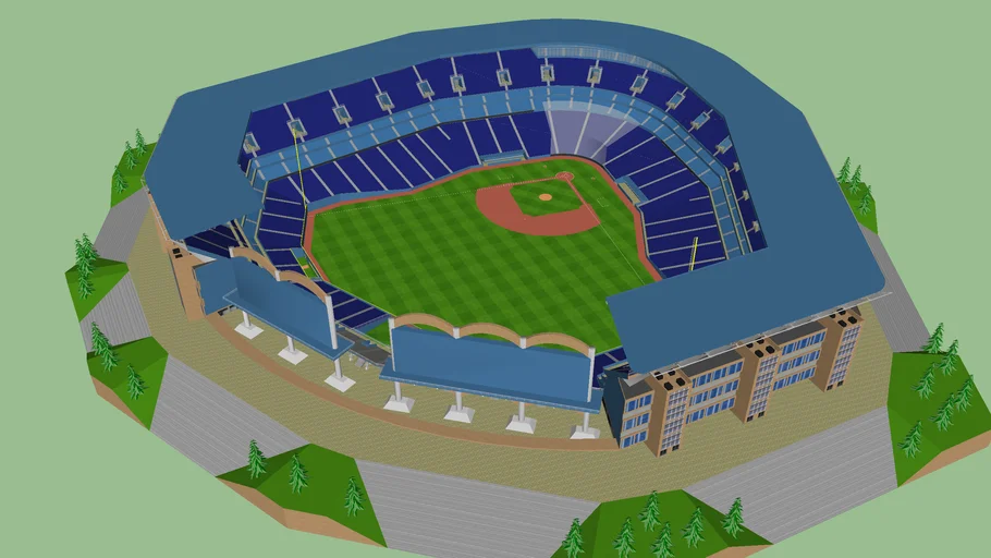Baseball Sport Stadium | 3D Warehouse