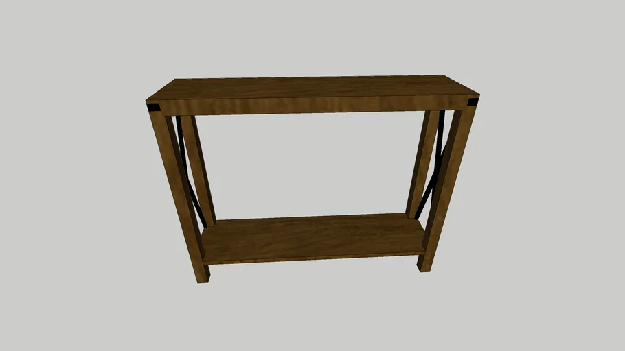 CONSOLE TABLE | 3D Warehouse