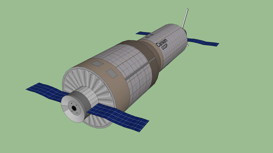 Salyut-1 | 3D Warehouse