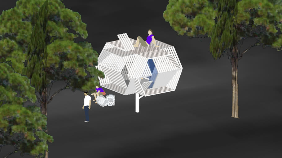 Trees Cubicle | 3D Warehouse