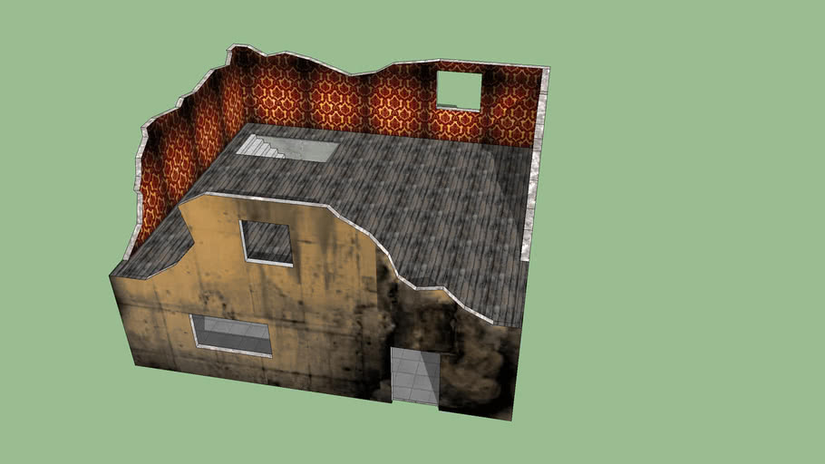 bombed house | 3D Warehouse