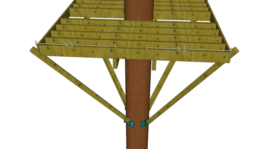 Tours 2 Go Tree Platform | 3D Warehouse