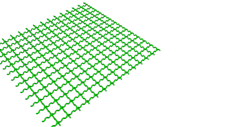 Welded wire mesh | 3D Warehouse