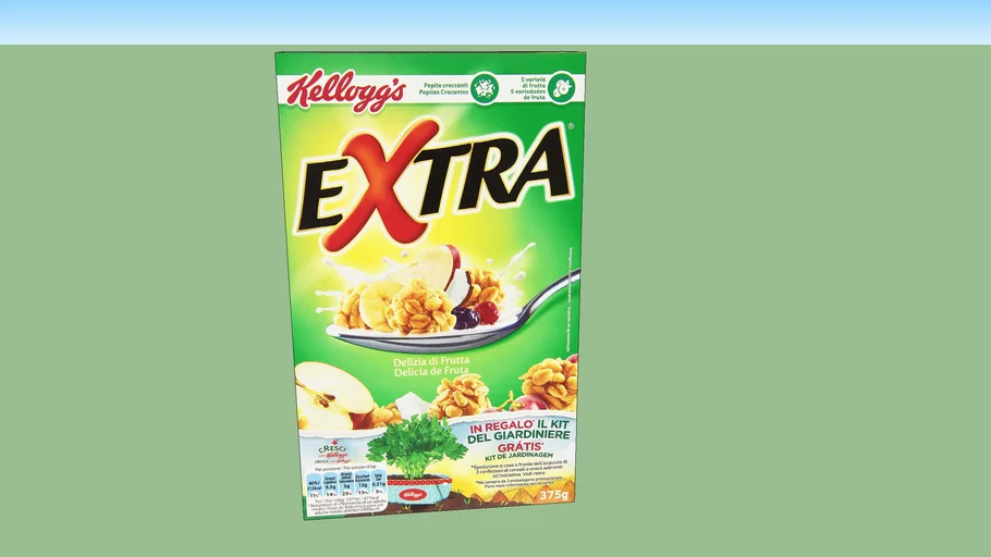 Kellogg's Extra | 3D Warehouse