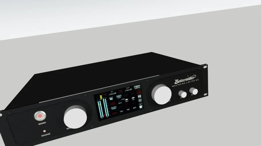 Bettermaker Mastering Limiter 2.0 | 3D Warehouse