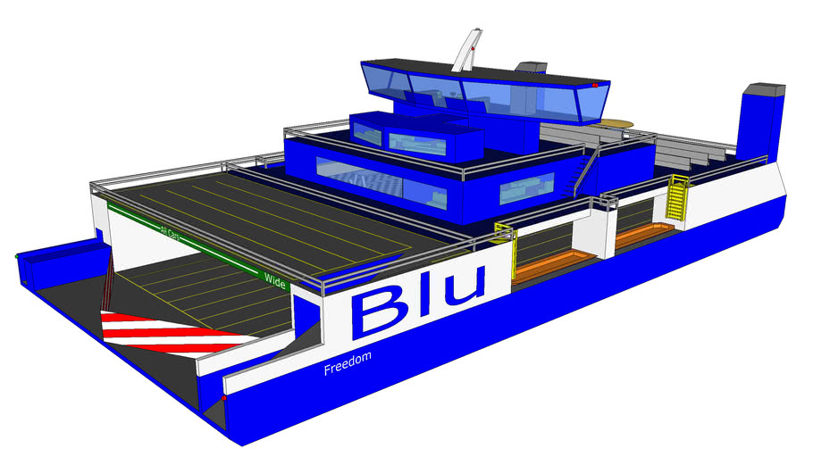 Blu Ferry, Freedom (fictional) | 3D Warehouse