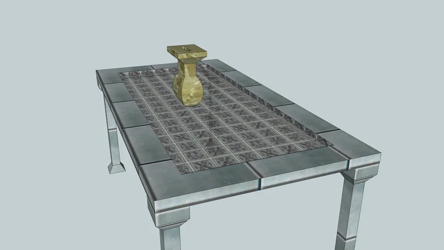 mid evil table | 3D Warehouse