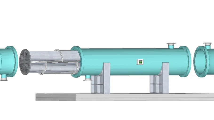 Heat Exchanger - Permutador de Calor | 3D Warehouse