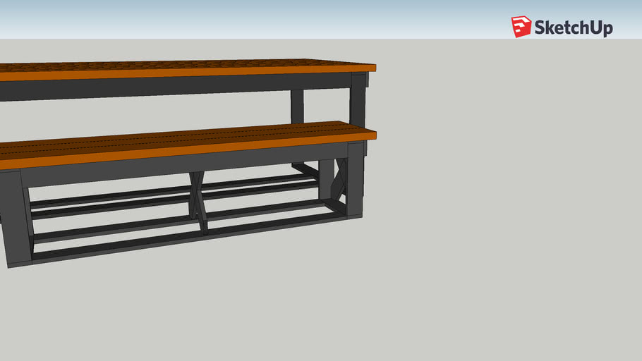 Outdoor patio table | 3D Warehouse