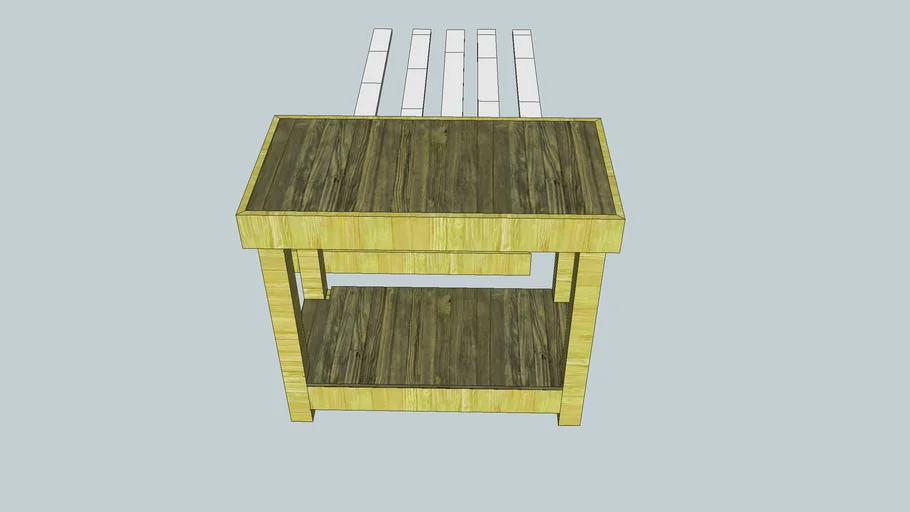 A Simple Workbench | 3D Warehouse