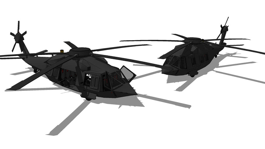 MH-60 Stealth Black Hawk | 3D Warehouse