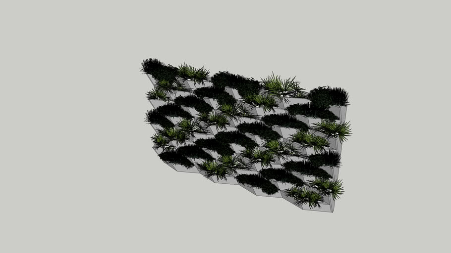 green wall remake | 3D Warehouse