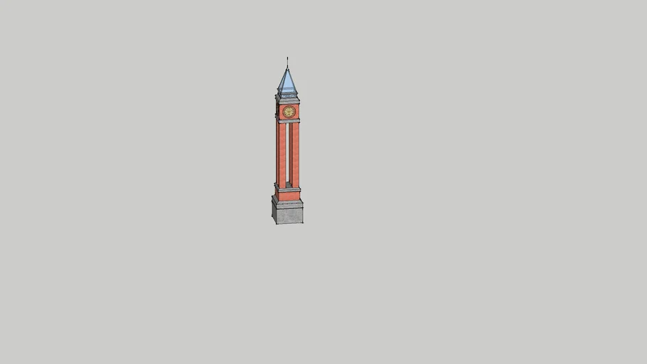 Clock Tower | 3D Warehouse