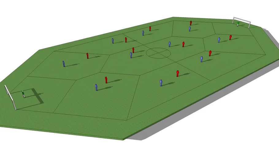 Football game ( Diamond zone ) | 3D Warehouse