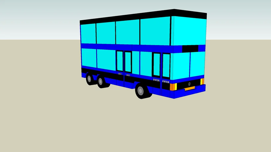 Double Decker Bus | 3D Warehouse