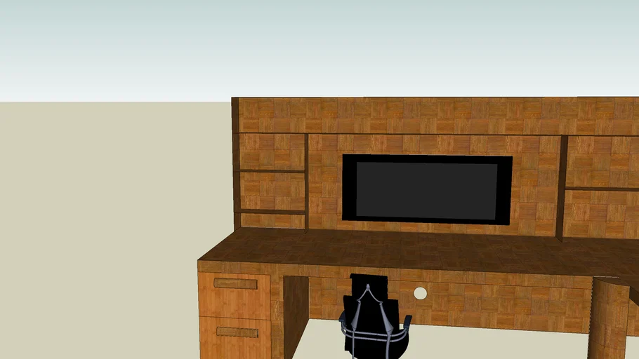 office desk | 3D Warehouse