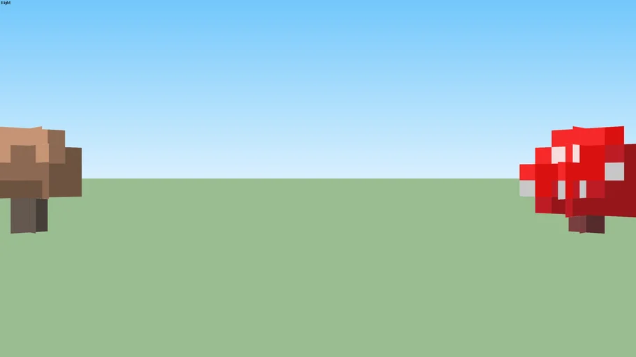 Minecraft Mushrooms by Zapperier | 3D Warehouse