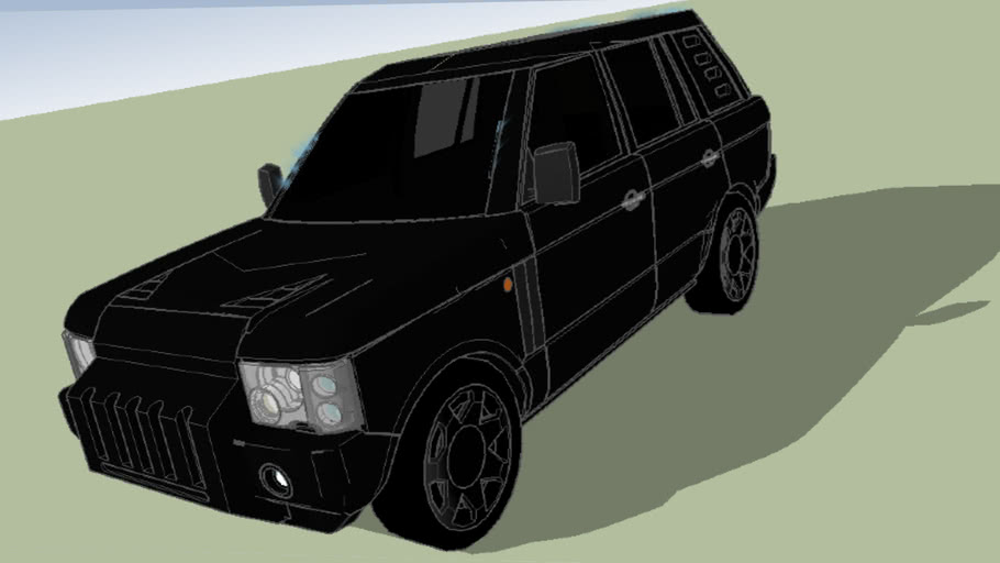 The Torchwood Range Rover | 3D Warehouse
