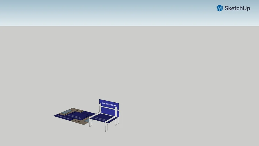 bench card coloured | 3D Warehouse