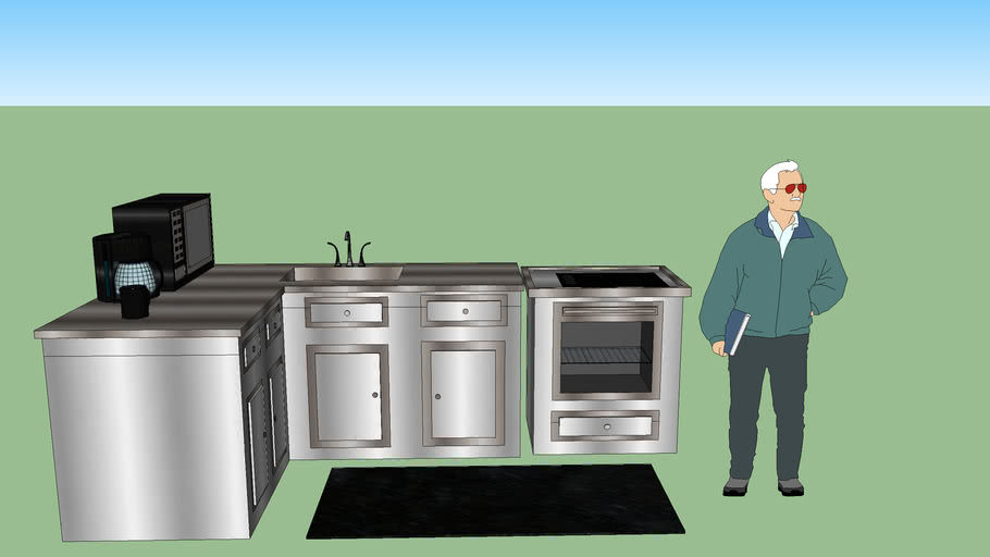MODERN KITCHENETTE | 3D Warehouse