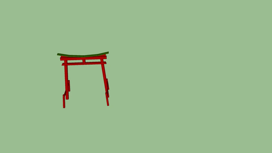 Torii Gate 2 | 3D Warehouse