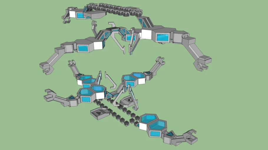 Halo reach forge map 'mirage' | 3D Warehouse