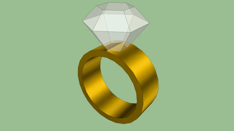 Diamond Ring | 3D Warehouse